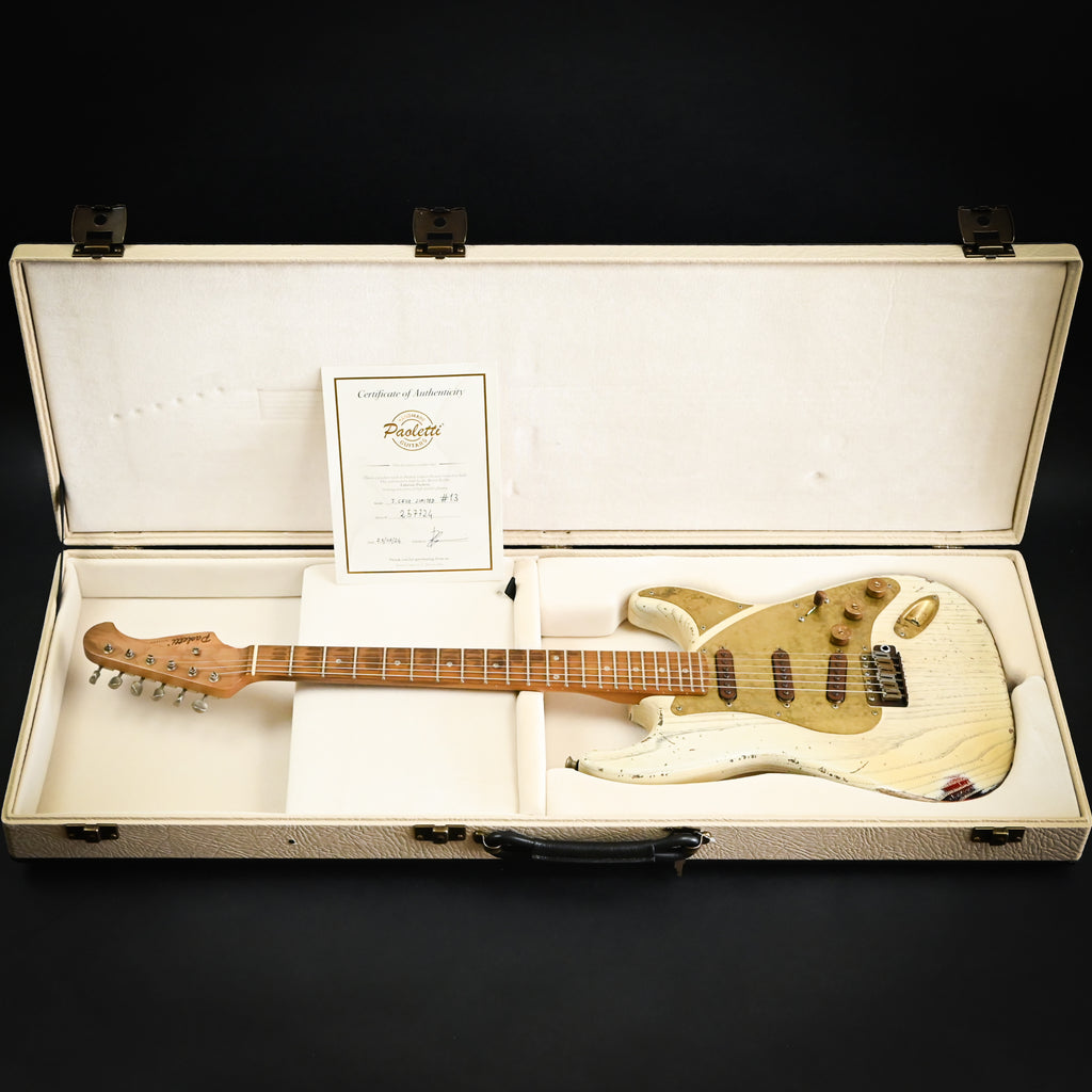 Paoletti Alfa Loft SSS Fabrizio Paoletti- John Cruz MasterPiece Limite | Miami-Guitars