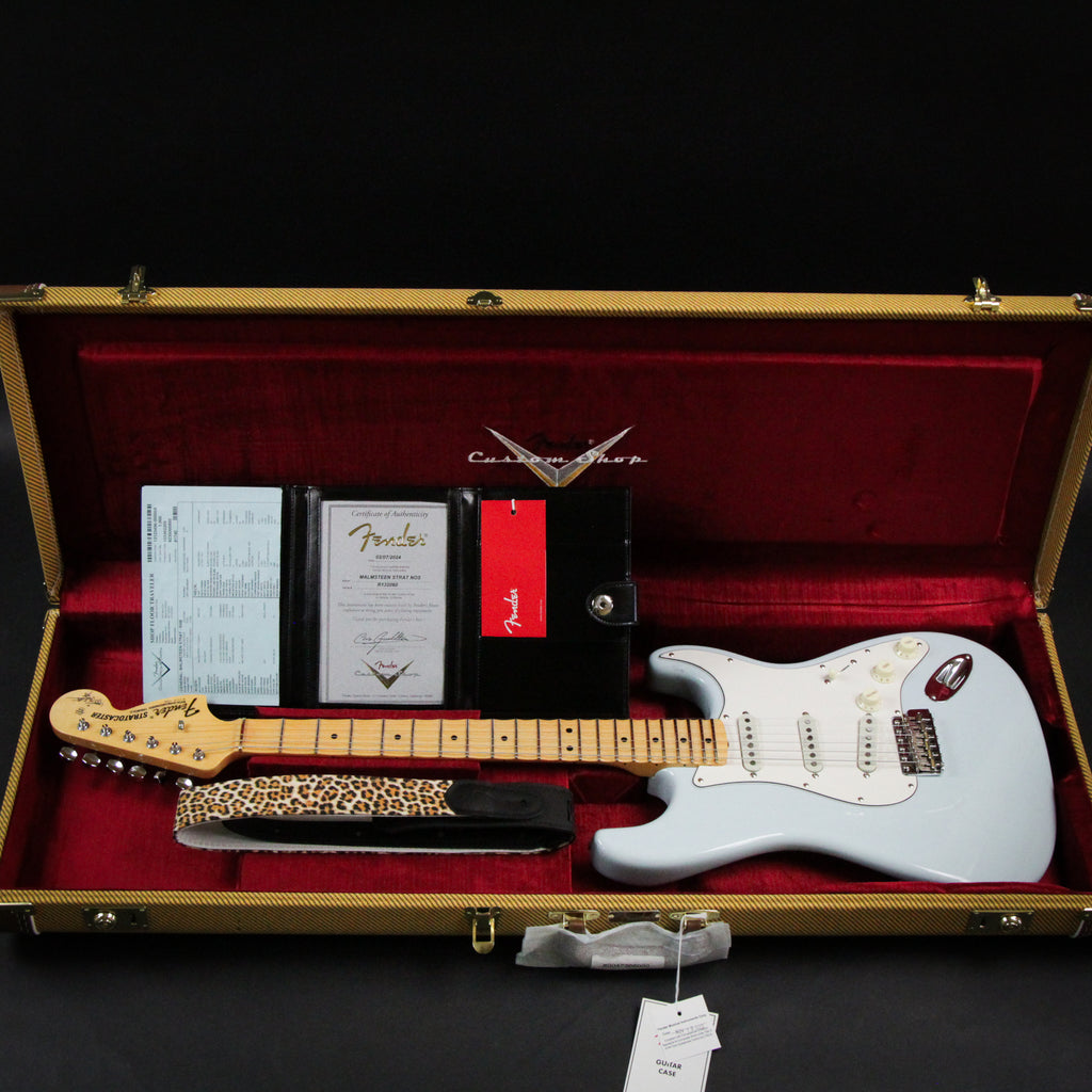 Fender Custom Shop Yngwie Malmsteen Signature Stratocaster Sonic Blue ...