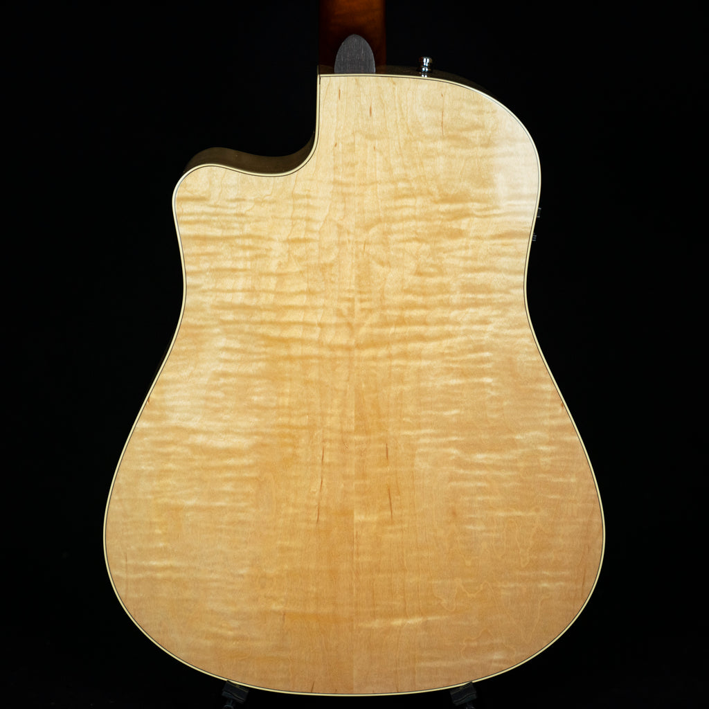 Seagull Guitars Performer Cutaway Dreadnought Flame Maple Acoustic-ele ...